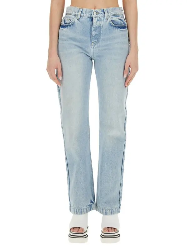 Stella McCartney Straight Leg Jeans - Blue