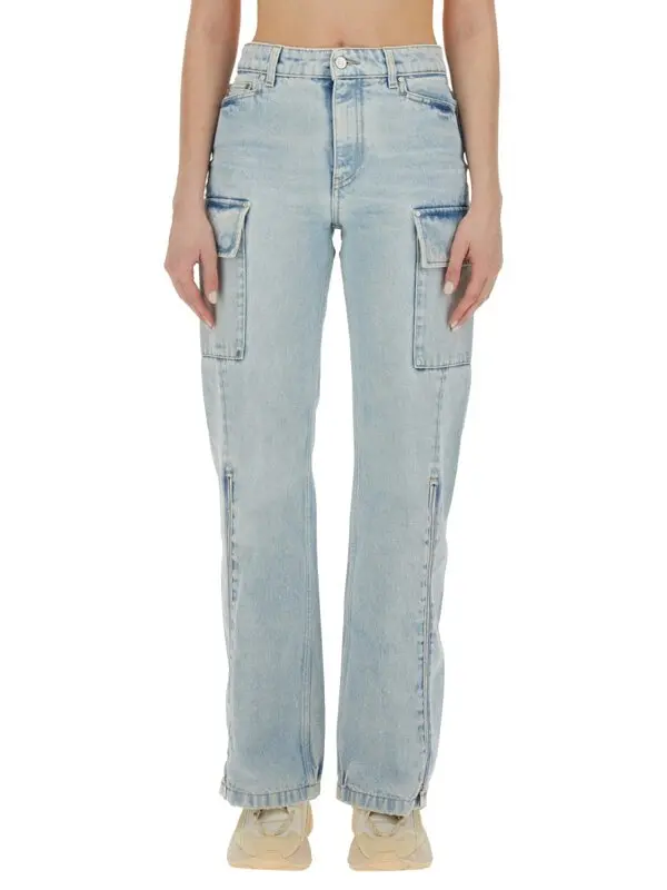 Stella McCartney Cargo Jeans - Blue