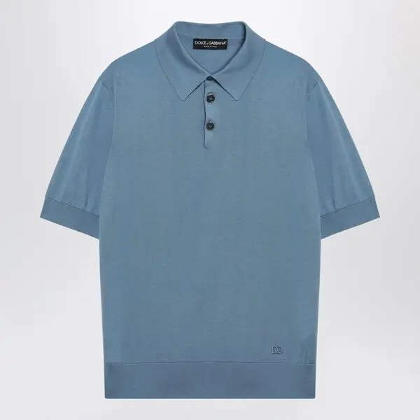Dolce & Gabbana Light Silk Polo Shirt