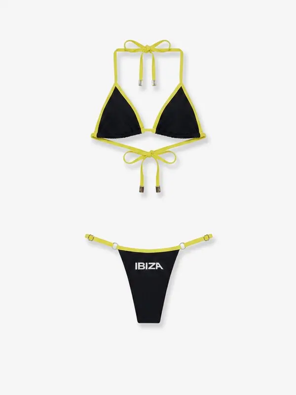Attico Il Primo Bagno" Lycra Bikini - Multicolor