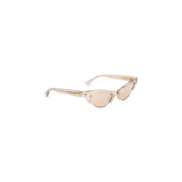 Bottega Veneta Cat Eye Sunglasses - Brown