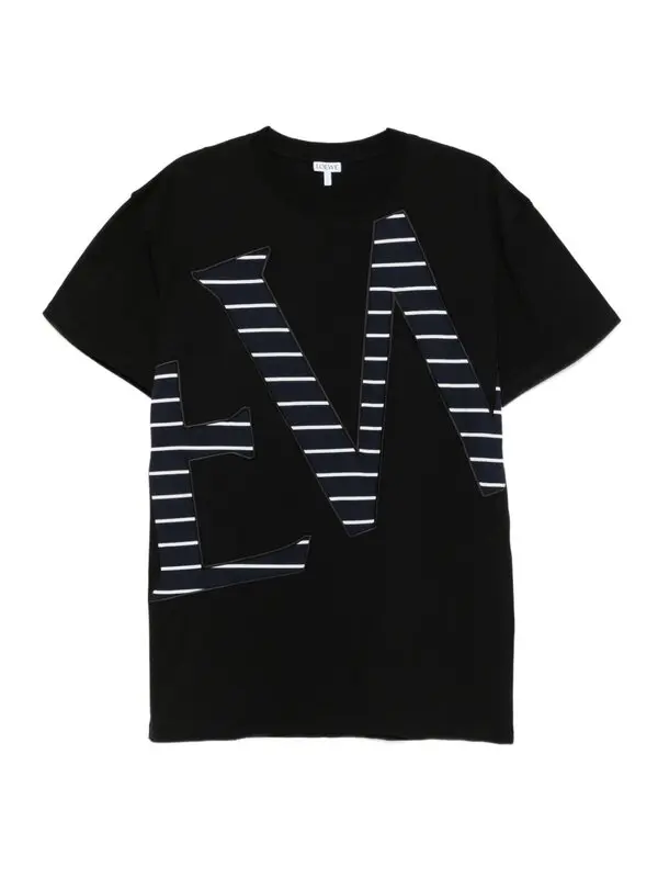 Loewe Logo Cotton T-shirt - Multicolor