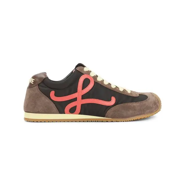 Loewe Ballet Runner 2.0 Sneakers In Calf Leather - Brown
