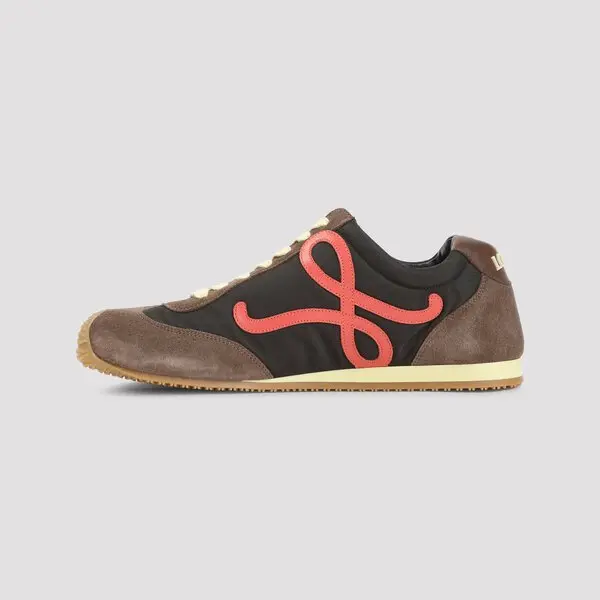 Loewe Ballet Runner 2.0 Sneakers In Calf Leather - Brown