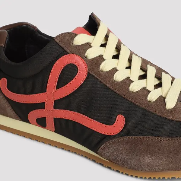 Loewe Ballet Runner 2.0 Sneakers In Calf Leather - Brown