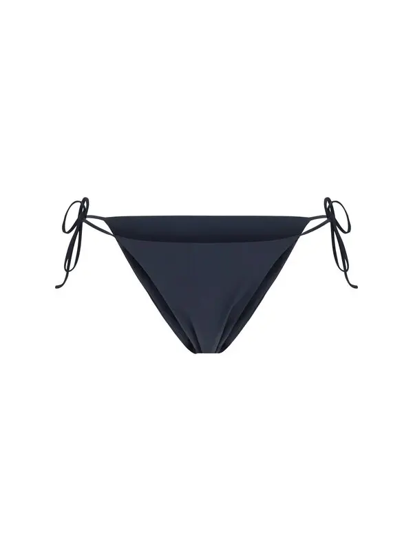 Magda Butrym String Tie Bikini Bottom - Gray