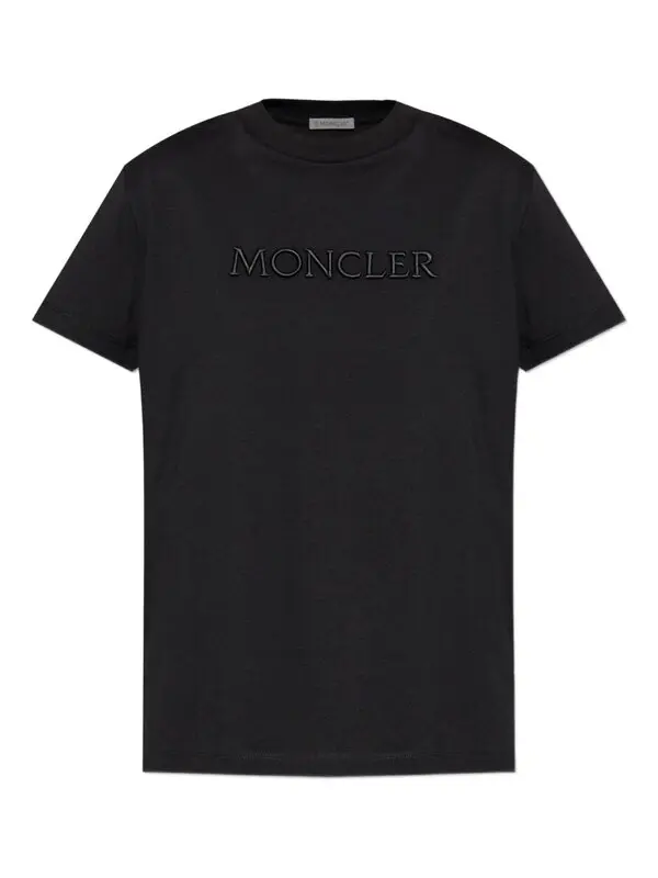 Moncler Logo Cotton T-shirt - Multicolor