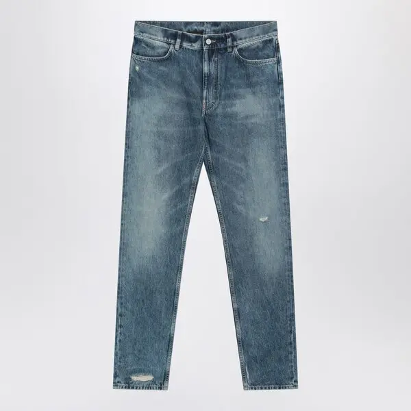 Givenchy Faded Denim Jeans - Blue