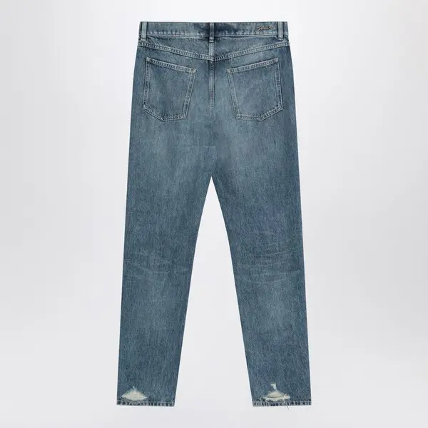 Givenchy Faded Denim Jeans - Blue