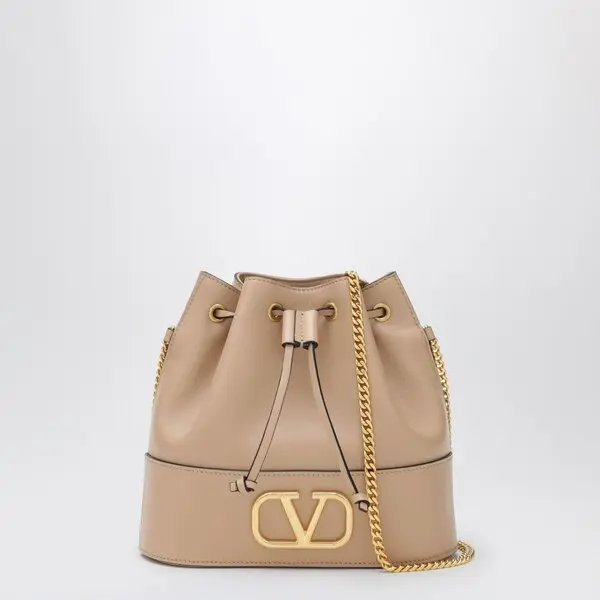 Valentino Garavani Vlogo Signature Mini Hobo Bag - Pink