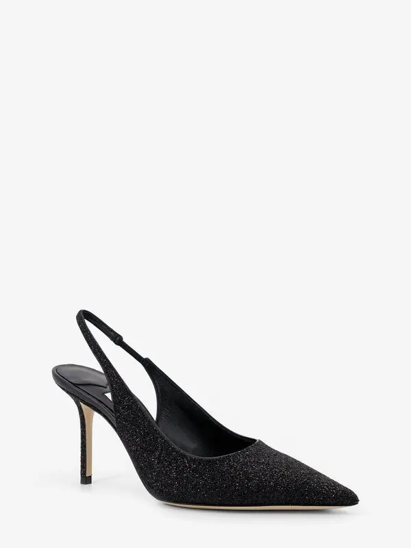 JIMMY CHOO Love Glitter Slingback Pumps