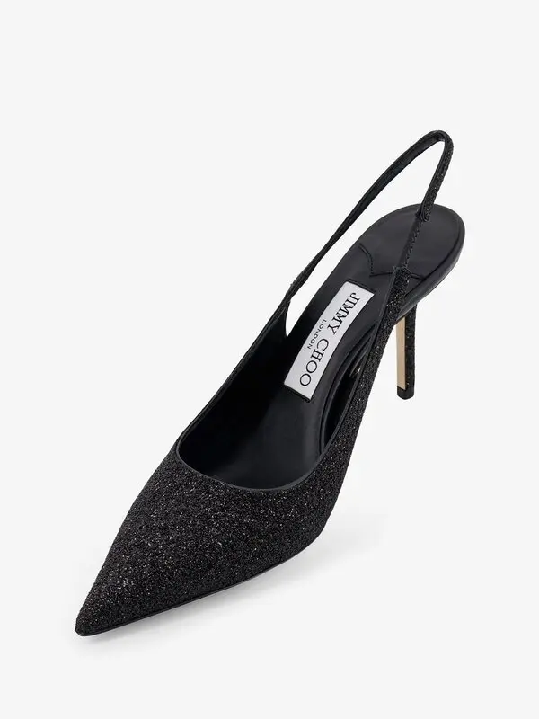 JIMMY CHOO Love Glitter Slingback Pumps