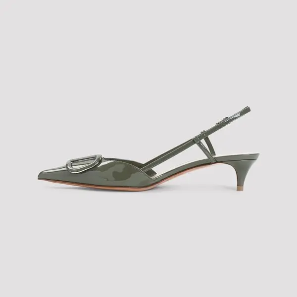 Valentino Garavani Calf Leather Slingback Pumps