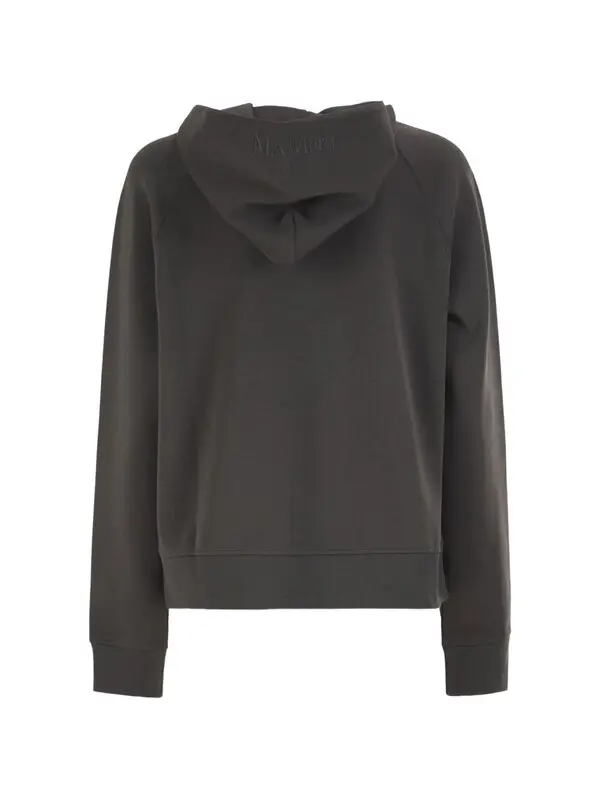 Max Mara Striped Cotton Hoodie