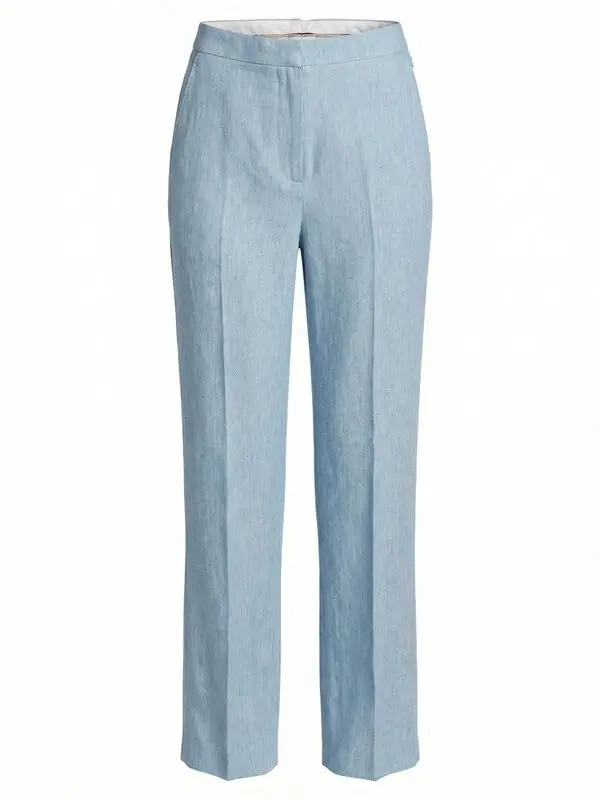 Tagliatore Tailored Linen Trousers - Multicolor
