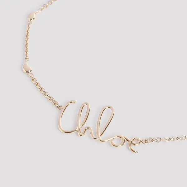 Chloé Gold Tone Necklace - Multicolor