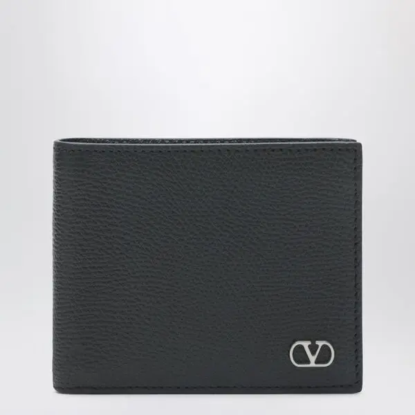Valentino Garavani Vlogo Signature Bi-fold Wallet - Black