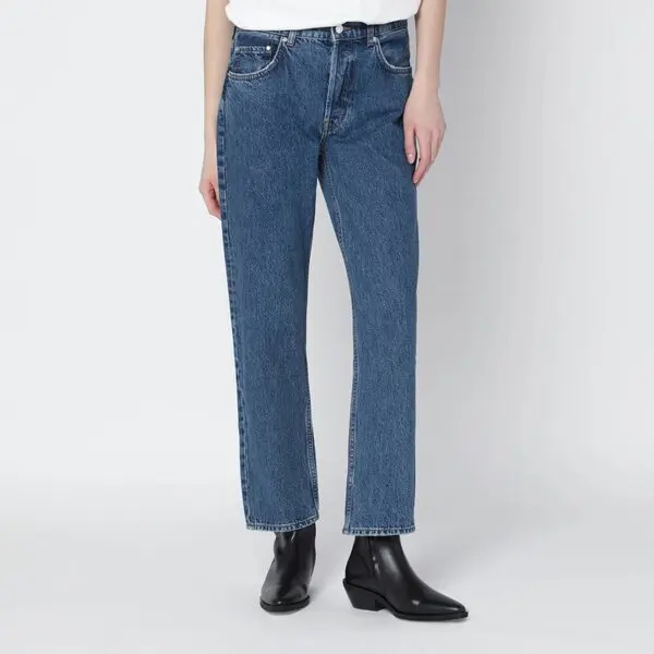 ANINE BING Kate Jeans In Medium Indigo - Blue
