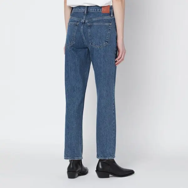 ANINE BING Kate Jeans In Medium Indigo - Blue