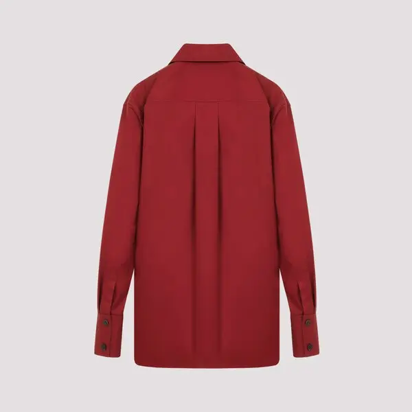 Saint Laurent Cotton Shirt With Button Closure