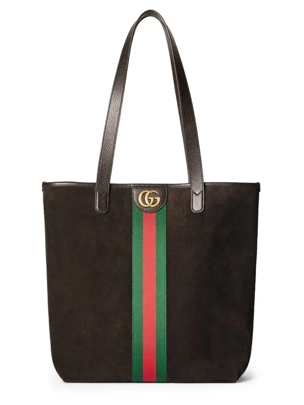 Gucci Ophidia Shopping Bag - Brown