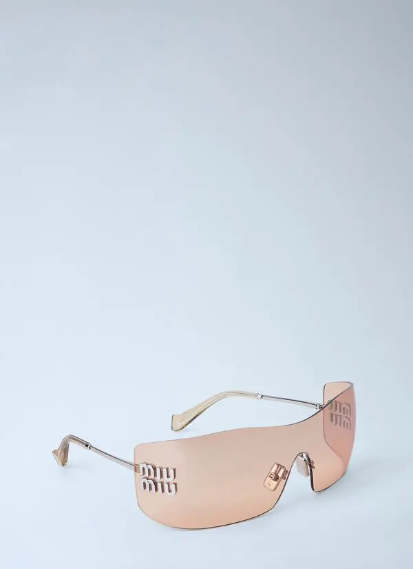 Miu Miu B53s Sunglasses - Silver