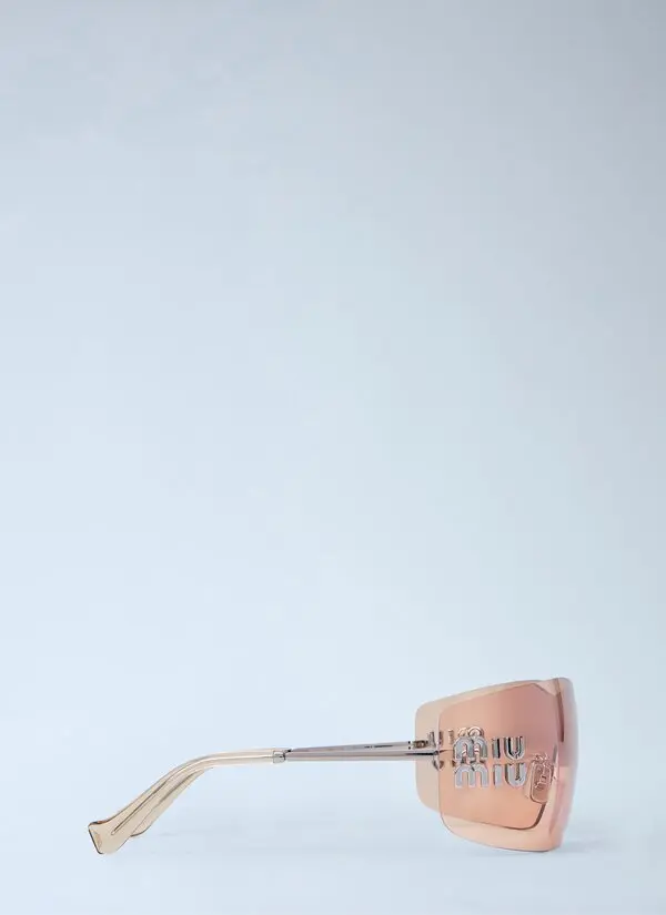 Miu Miu B53s Sunglasses - Silver
