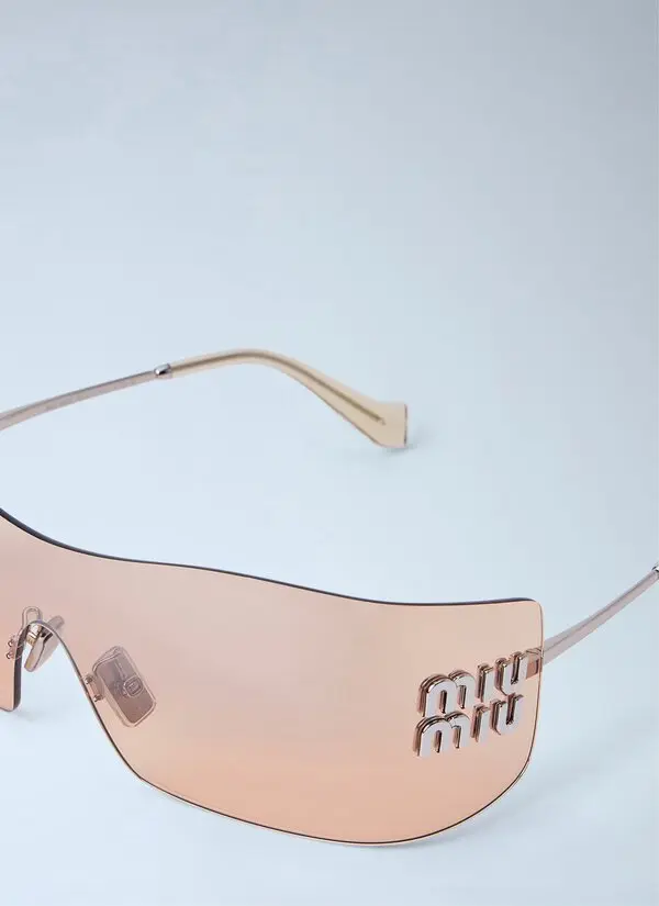 Miu Miu B53s Sunglasses - Silver