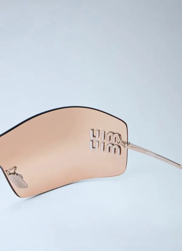 Miu Miu B53s Sunglasses - Silver