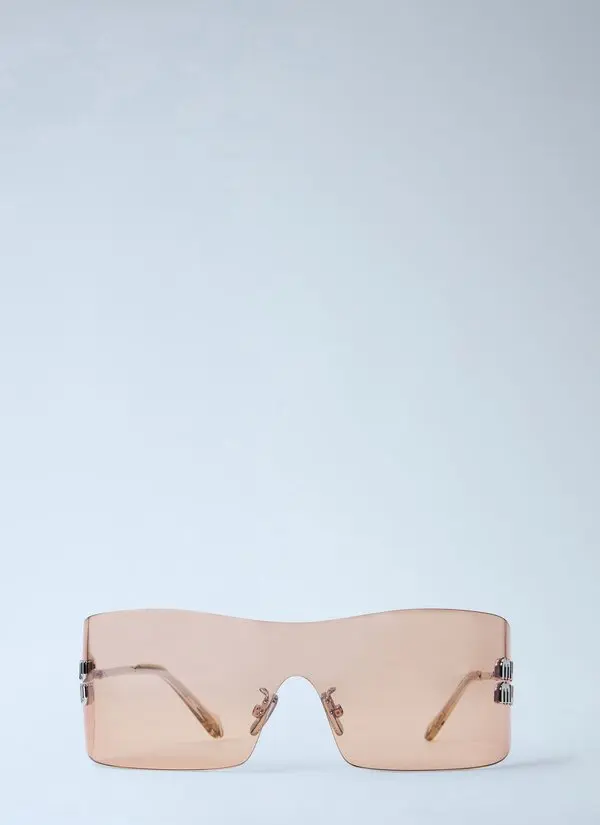 Miu Miu B53s Sunglasses - Silver