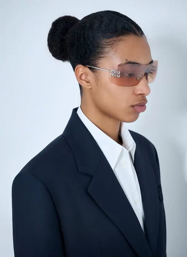 Miu Miu B53s Sunglasses - Silver