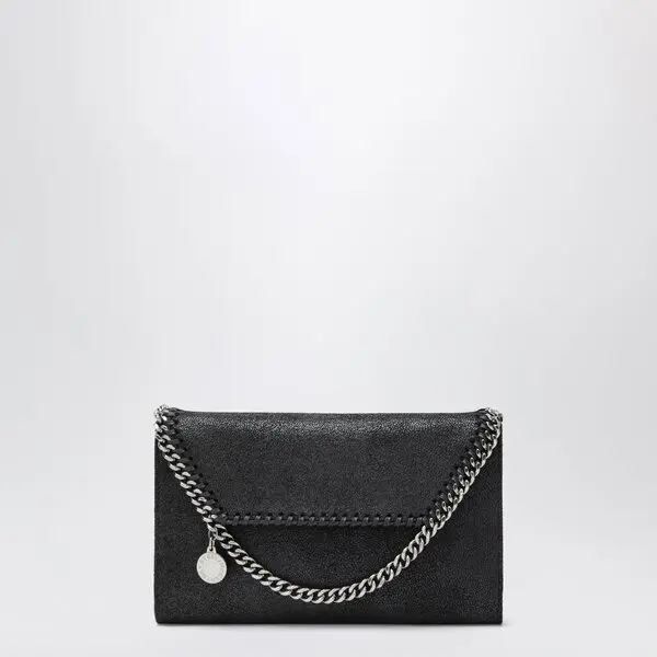 Stella McCartney Falabella Crossbody Wallet Bag - Black