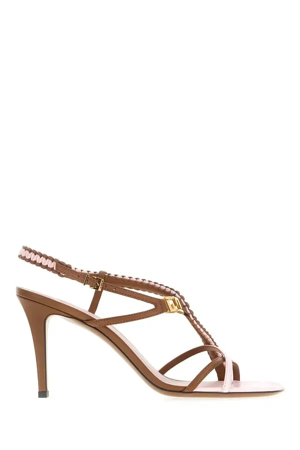 Fendi Braided Heeled Sandals