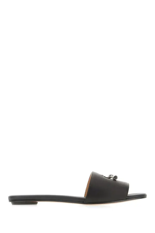 Alexander McQueen Flat Mules With Horsebit Detail - Multicolor