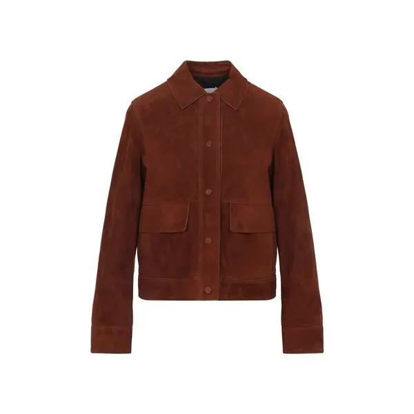 YVES SALOMON Lamb Leather Jacket - Multicolor