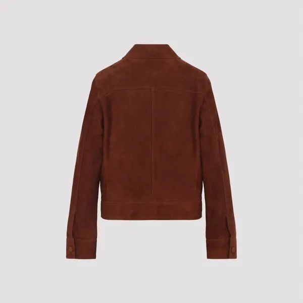 YVES SALOMON Lamb Leather Jacket - Multicolor