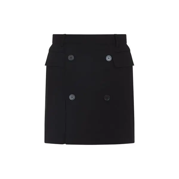 Balenciaga Tailored Mini Skirt - Black