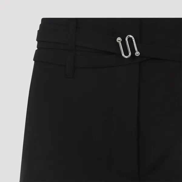 Sportmax Cera Virgin Wool Wide Leg Pants