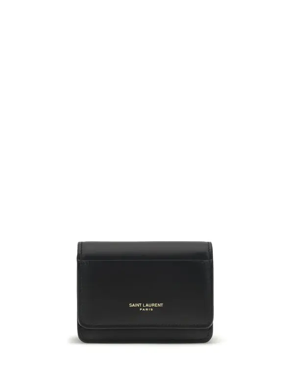 Saint Laurent Business Card Holder - Black