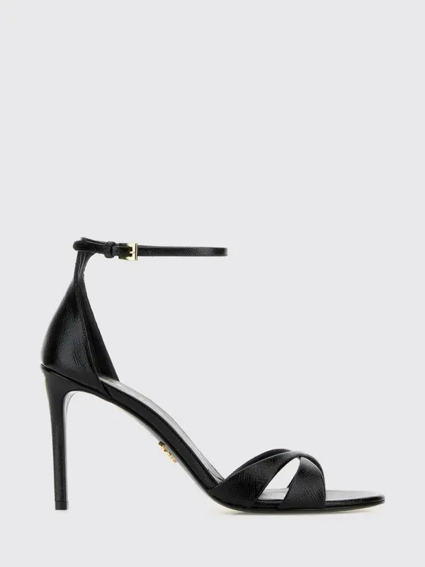 Prada Heeled Sandal - Black