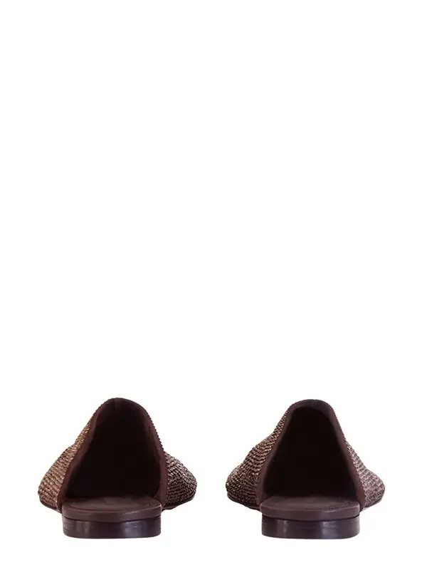 Bottega Veneta Rhinestone Embellished Slippers
