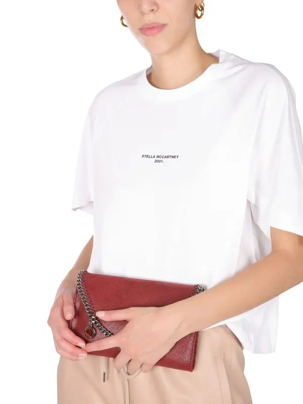Stella McCartney Crewneck T-shirt With Logo