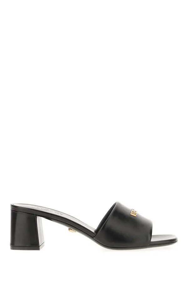 Versace Embellished Mules