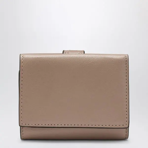 Chloé Mini Paddington Trifold Leather Wallet - Pink