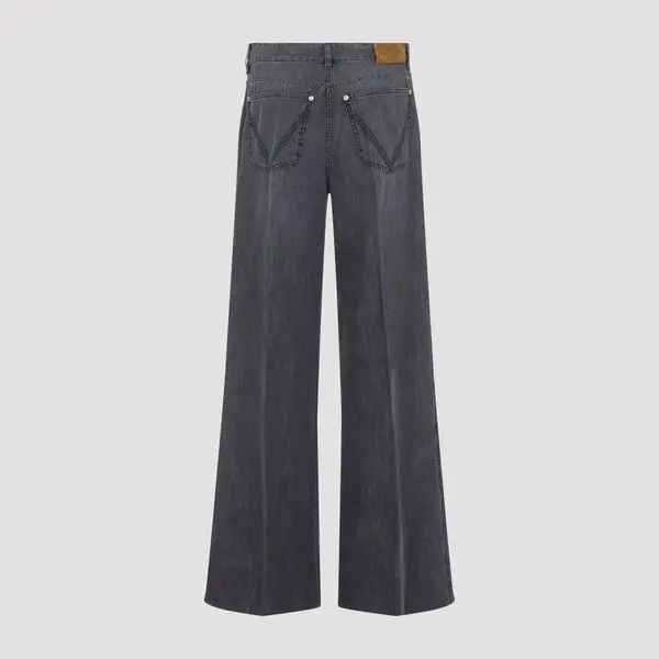 Bottega Veneta Wash Cotton Jeans - Black