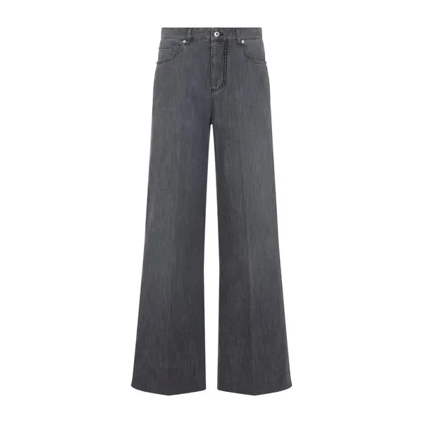 Bottega Veneta Wash Cotton Jeans - Black