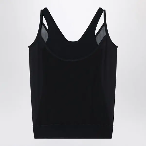 Fendi Viscose Sleeveless Dress With Asymmetrical Hem