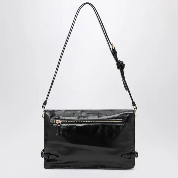 Prada Medium Shoulder Bag In Leather - Black