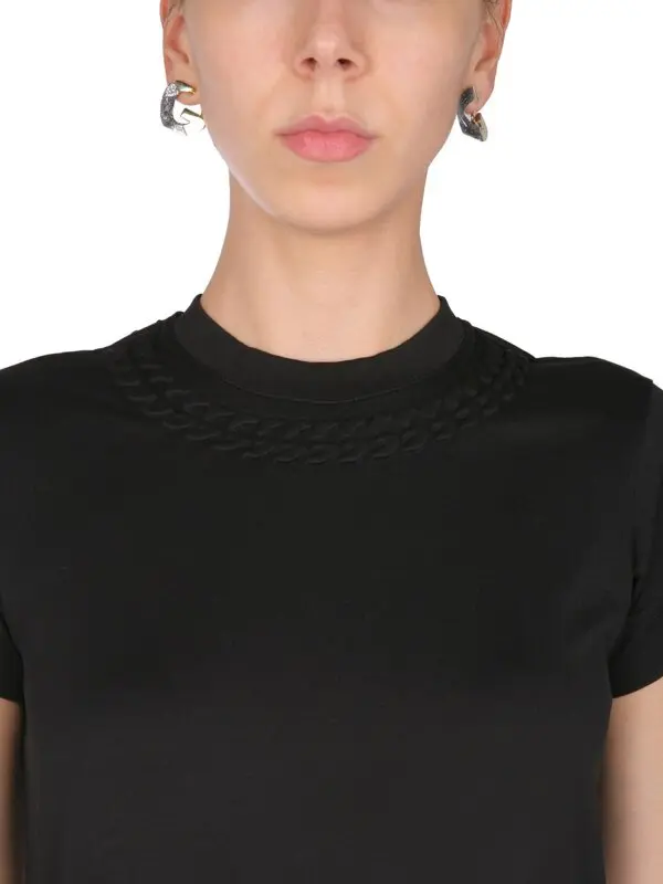 Givenchy Chain Motif Crewneck T-shirt