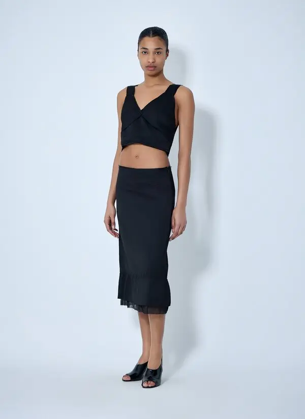 TOTEME V-neck Sleeveless Top
